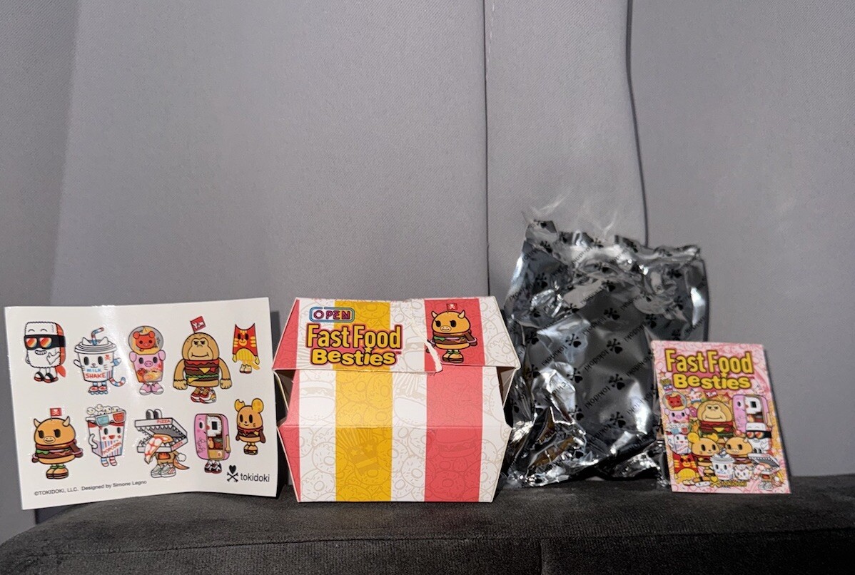 Tokidoki Fast Food Besties Series 1 Benny Figure | eBay