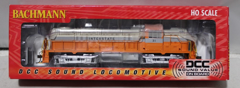 HO Scale Bachmann Interstate Railroad ALCO RS-3 Diesel #31 w/DCC ...