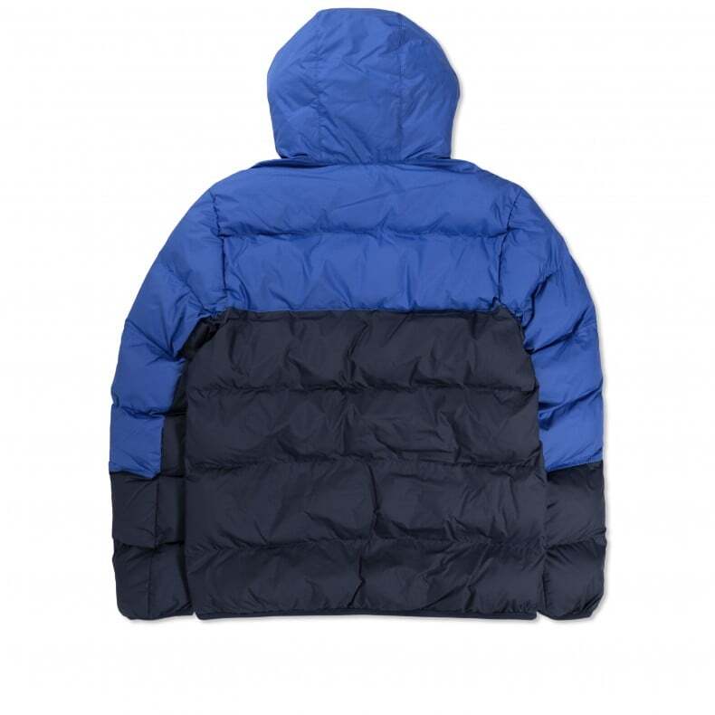 Nike Blue Coat Storm Fit Windrunner Hooded Insulated Jacket Classic Men ...