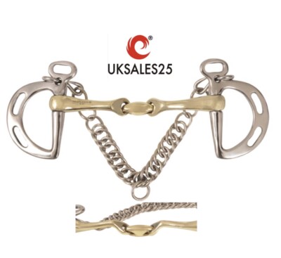 Kimblewick Verbindend Angled Double Jointed Bit (UKSALES25®) *SAME DAY ...