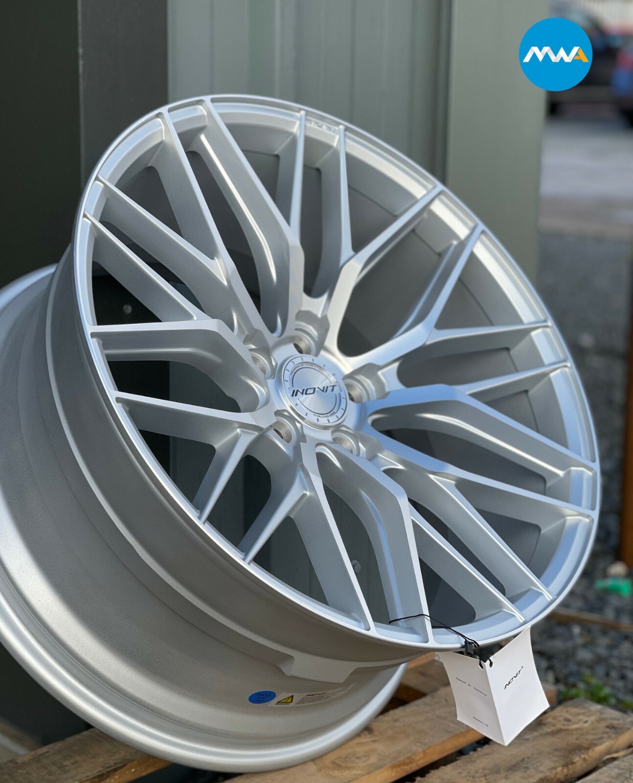 20" Inovit Blitz Alloy Wheels 5x112 Silver Machined fits Audi A4 | A5 ...