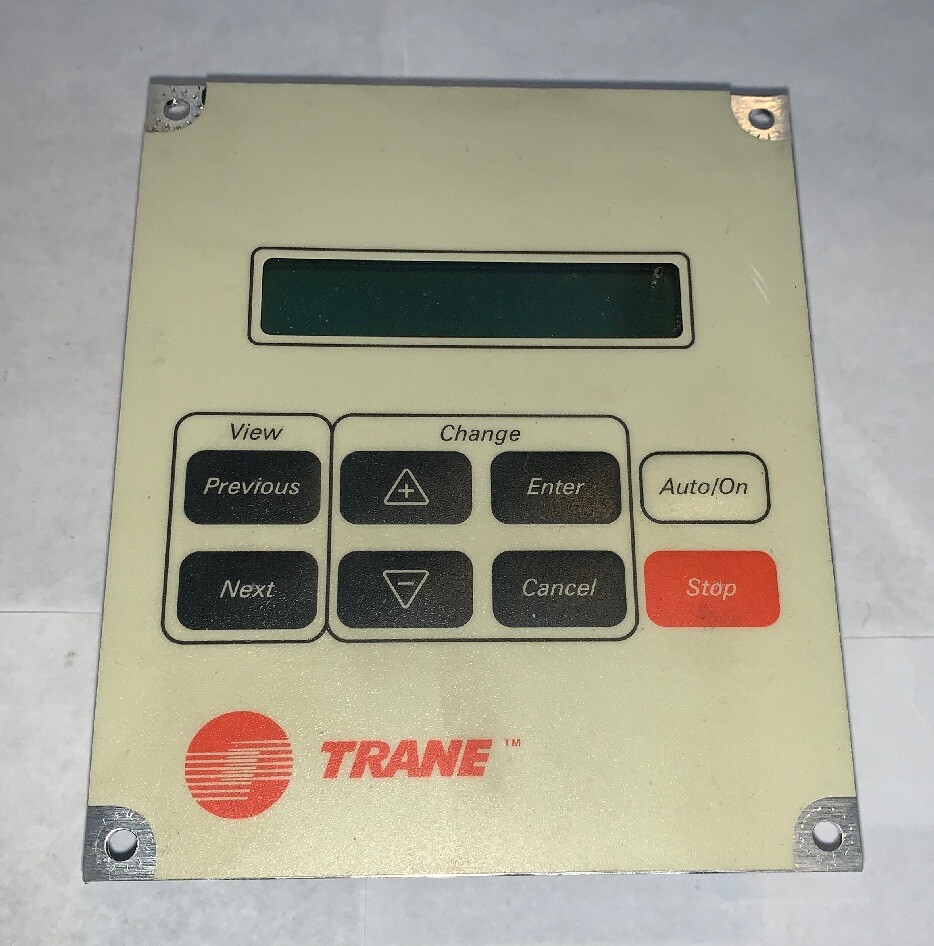 Trane X13650465 Human Interface Operator Panel Keypad Chiller 6400-0855 ...