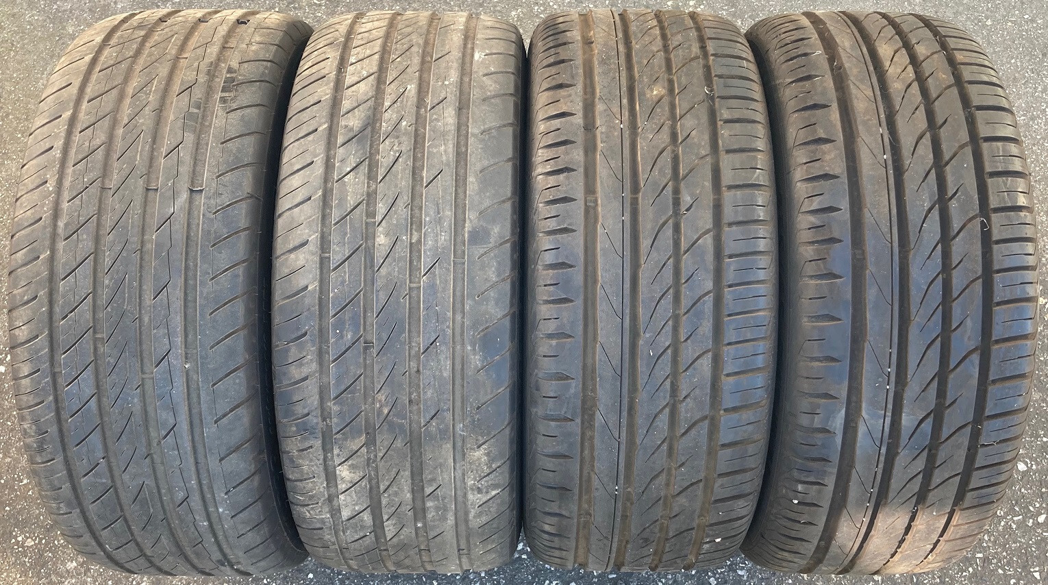 4x Ford Falcon BA XR6 Turbo 17 inch alloy wheels and tyres 235 45 R17 ...