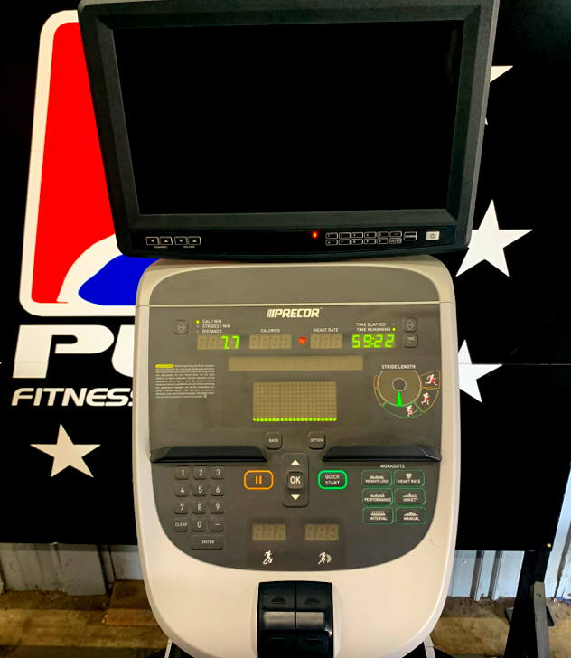 Precor | AMT 835 Open Stride w/ P30 Console & TV Entertainment Display ...