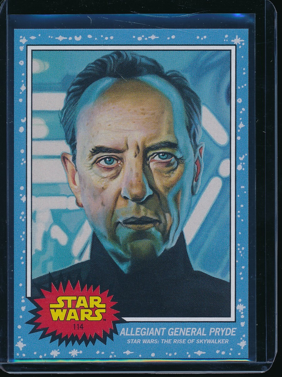 2020 Topps Star Wars Living Set #114 Allegiant General Pryde Rise of ...