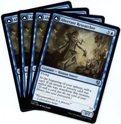 x4 Aberrant Researcher - Innistrad Remastered - MTG - NM/M | eBay