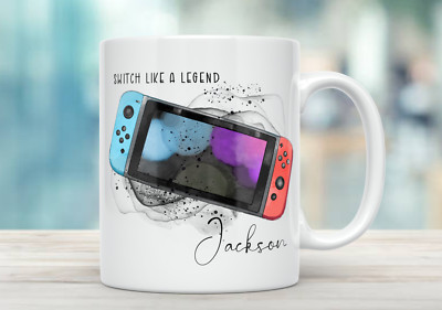 Switch Gaming Legend Personalised Mug | Gaming | Switch | Gift ...