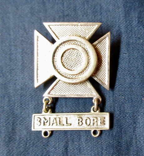 Interwar 1921 Sharpshooter Badge With Small Bore (Rifle) Ladder Bar. | eBay