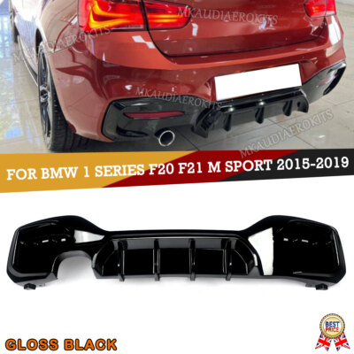Rear Bumper Diffuser For 15-19 BMW 1Series F20 F21 M Sport 125i 120i ...
