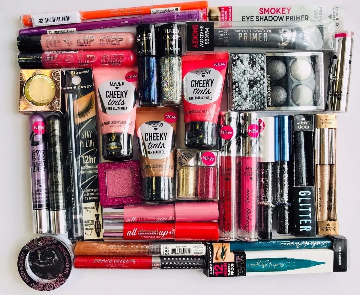 Lots Of Makeup On Face
