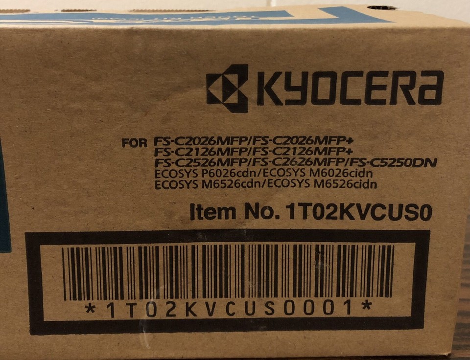 Kyocera Mita TK-592 Toner Kit TK-592C, Cyan for Kyocera ECOSYS P6026cdn ...