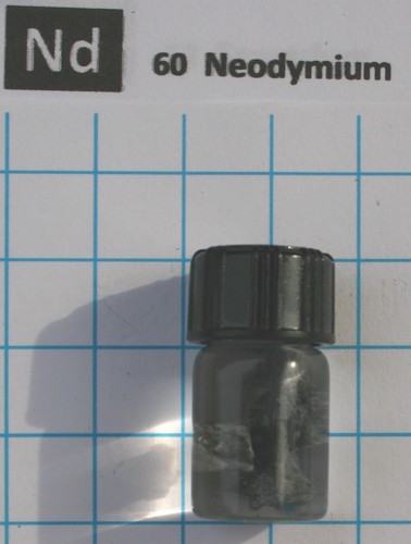 1 gram 99.3% Neodymium metal pieces in glass vial element 60 sample | eBay