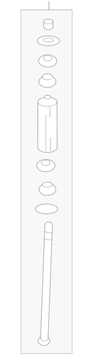 Genuine GM Front Suspension Stabilizer Bar Link 23237268 | eBay