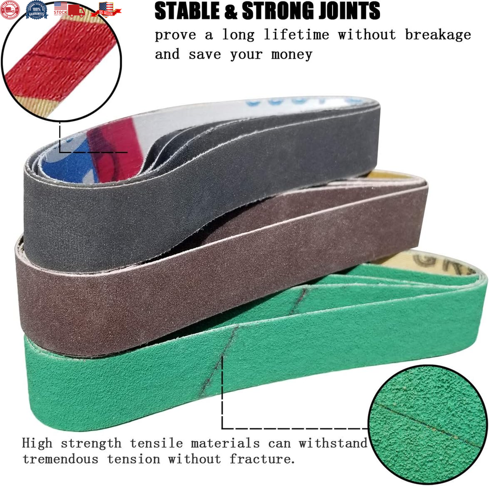 24-Piece Replacement Knife Sharpener Belts for Work Sharp Ken Onion ...