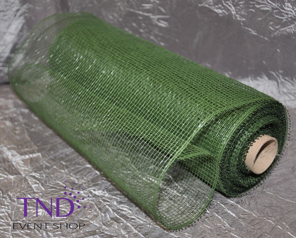 10" x10YDS SOLID COLOR DECO MESH WRAP ROLLS FLORAL MESH WRAP RIBBON ...