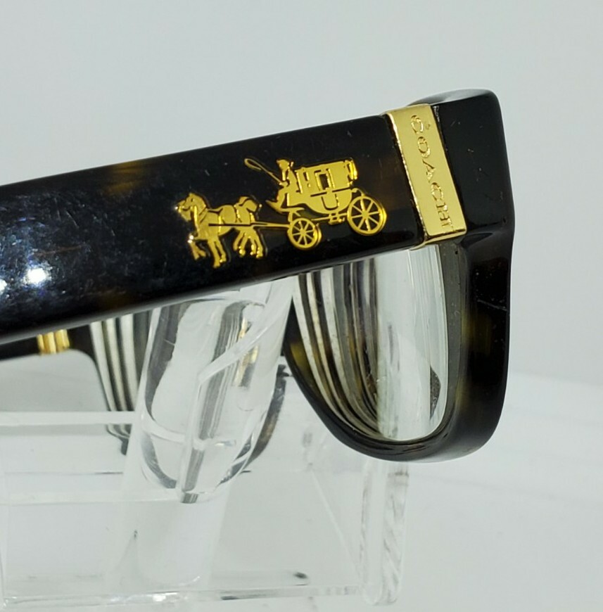 AUTHENTIC COACH 5120 Dark Tortoise Shell 52*16*135* HC 6078 T Vintage ...