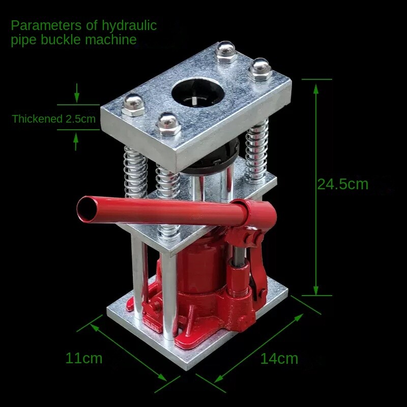Quick Press Tube Machine Manual Hydraulic Buckling Machine Copper Joint ...