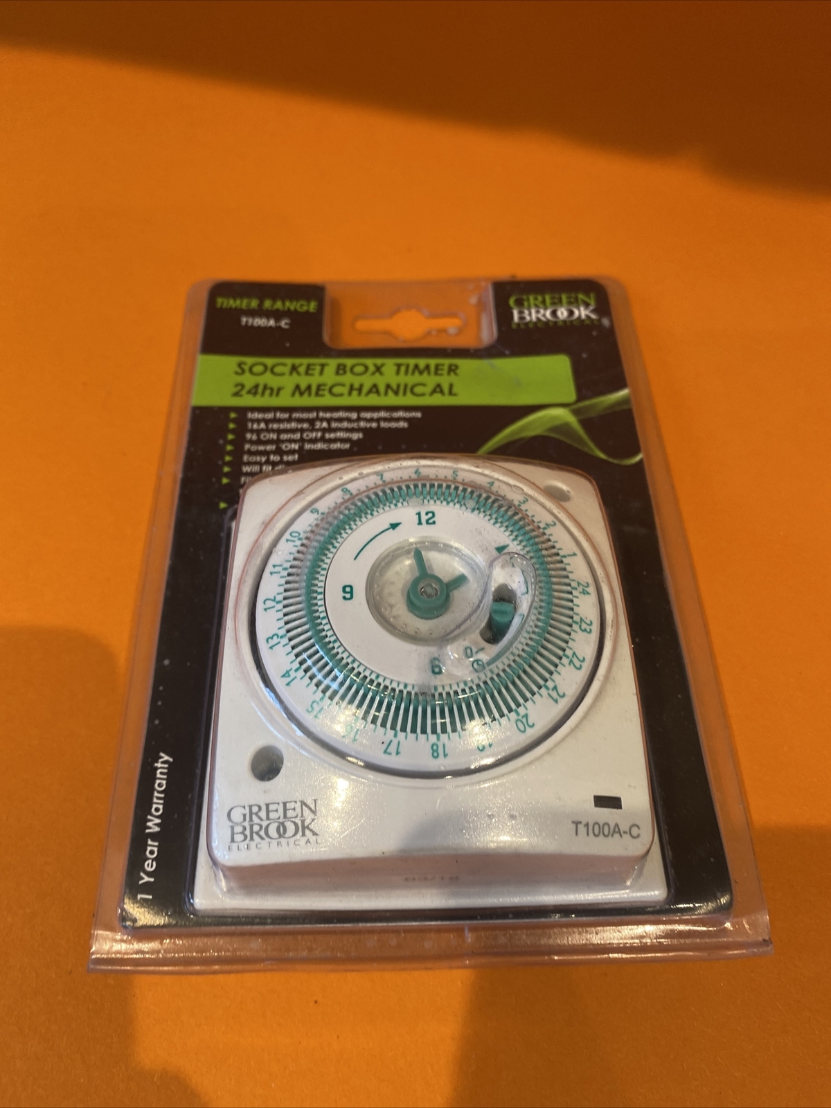 GreenBrook Kingshield 24hr Mechanical Timer T100a-c for sale online | eBay