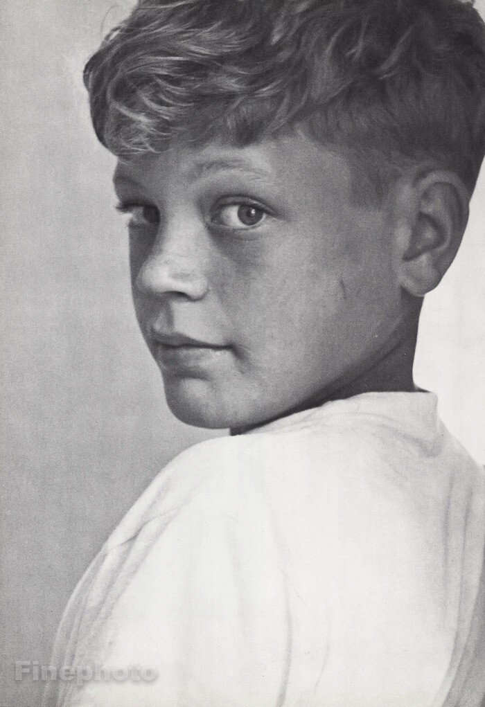 1959 Vintage Young Boy Portrait Vintage Photo Gravure By Don Wight | eBay