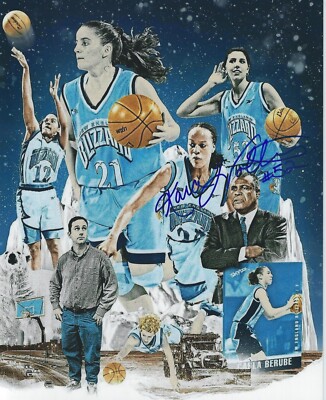 KARA WOLTERS Signed 8 x 10 Photo WNBA Basketball UCONN HUSKIES Blizzard ...