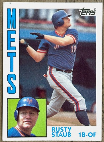 1984 Topps Rusty Staub #430 - EXCELLENT Cond | eBay