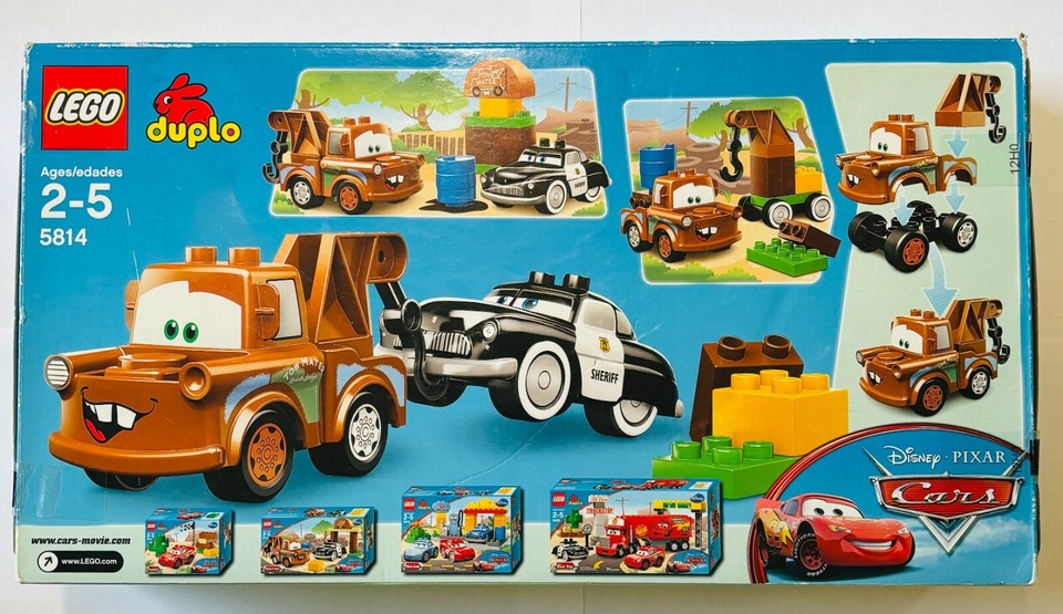 LEGO DUPLO: Mater's Yard (5814) New in Box - 2010 Disney Pixar ...