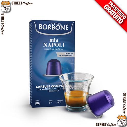 50 Capsules Borbone Aluminium COMPATIBLES Machines Nespresso® Mélange ...