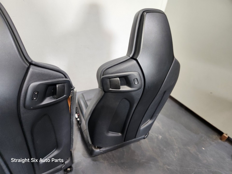 OEM BMW F87 M2 Competition Front M Sport Seats Black Leather Blue ...