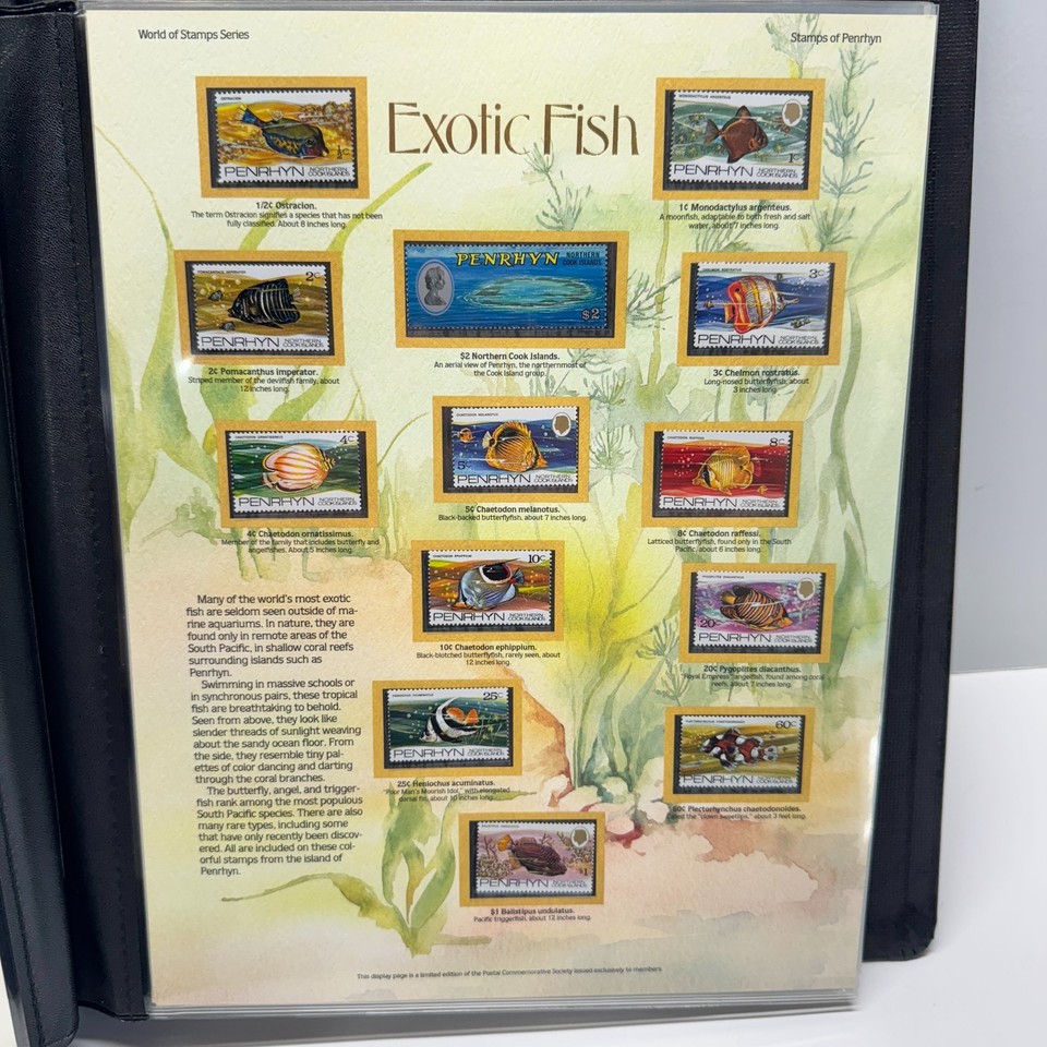 Postal Commemorative Society World Of Stamps Stamp Album Stamp ...