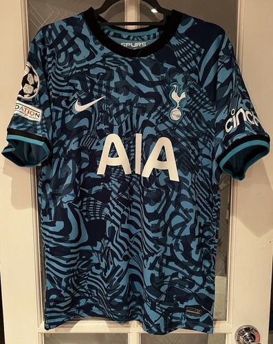 Tottenham Hotspur Champions League 2022-23 Third Shirt - Large - Remake ...