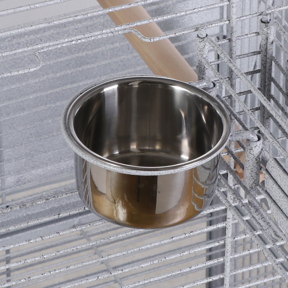 61" Bird Cage Large Play Top Parrot Finch Cage Pet Supplies Removable ...