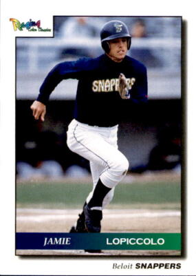 1996 Beloit Snappers Team Issue #21 Jamie Lopiccolo Detroit Sterling ...