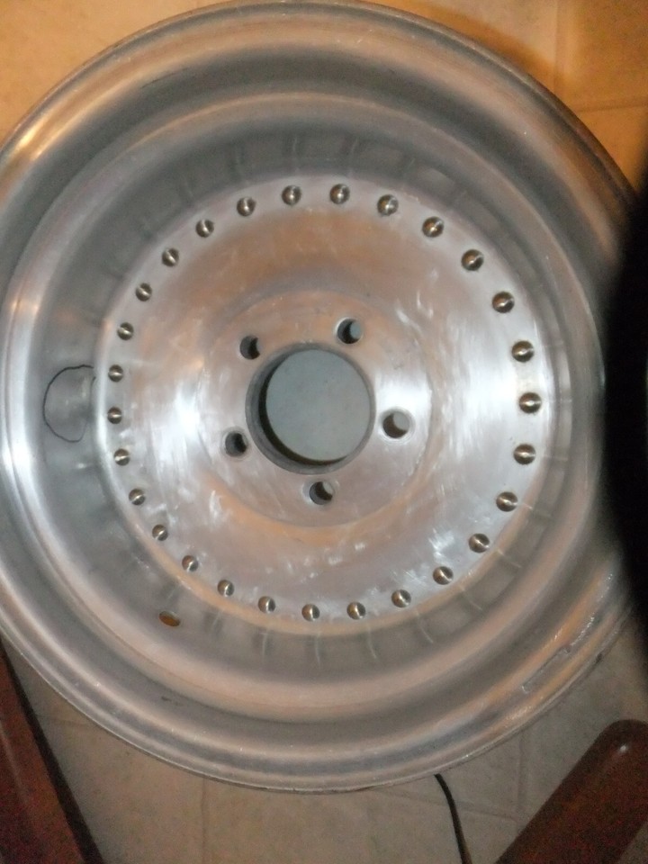 1-USED CENTERLINE 15x8.5 AUTO DRAG ALUMINUM WHEEL RIM 5X5 BOLT PATTERN ...