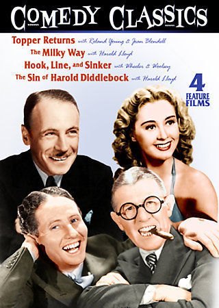 Comedy Classics Vol. 1 - 4 Feature Films (DVD, 2008) for sale online | eBay