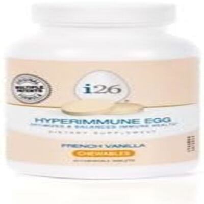 Youngevity i26 Hyperimmune Egg IgY Max French Vanilla 45 Chewable ...