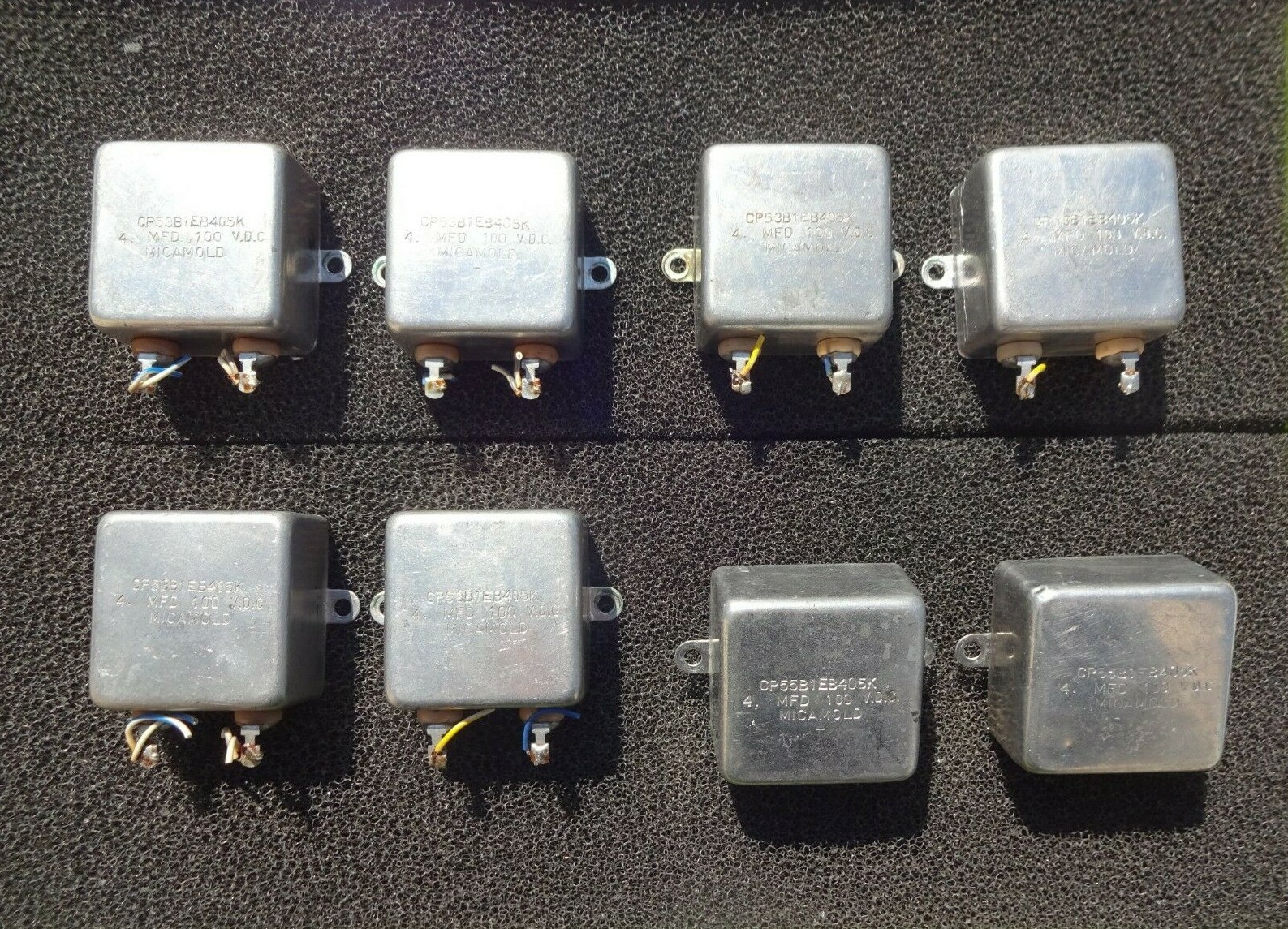 Micamold Capacitors 4μF - 100VDC | eBay