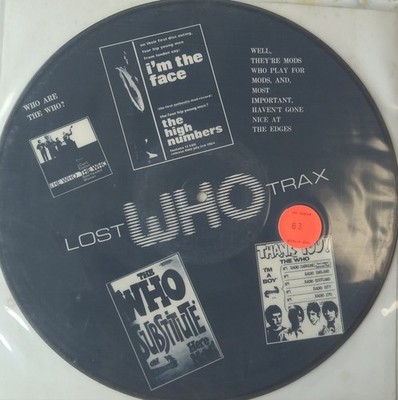 The Who RARE pic disk LP Lost Who Trax Rarities Vol. 3 VINYL 83/100 | eBay