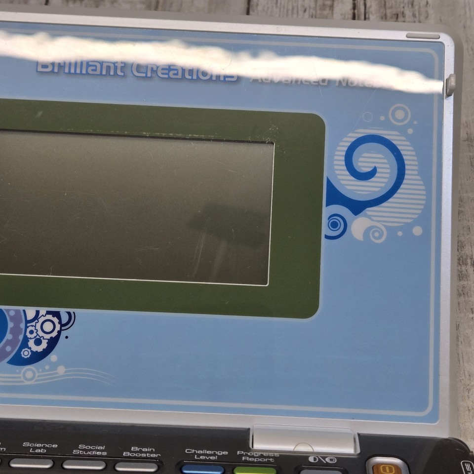 VTech Brilliant Creations Advanced Notebook With Mouse - White/ Blue ...