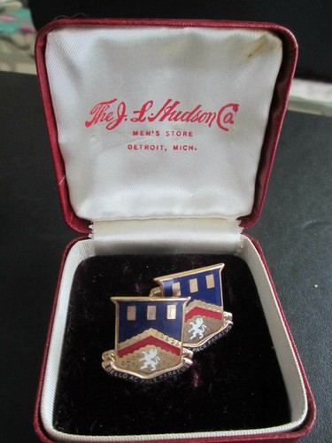 WWII 112th Engineer BN Bello AC Pace Paratus DI Unit Cufflinks Set * | eBay