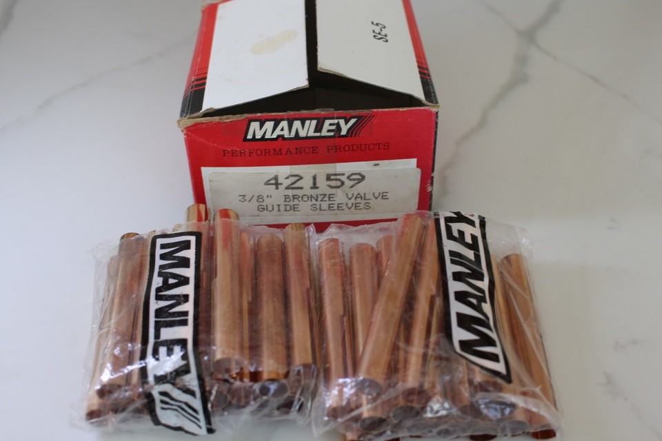 MANLEY 42195 3/8" Bronze Valve Guide Sleeves-Liners | 32 pc Set | MOPAR ...