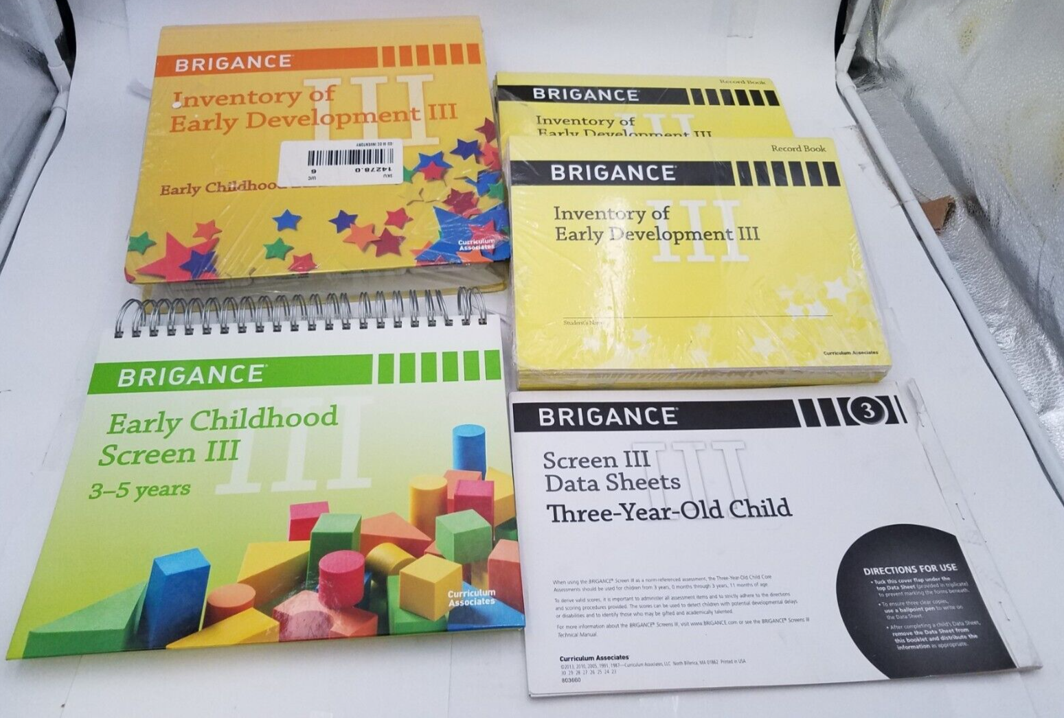 Brigance Early Childhood Development Screen III set | eBay