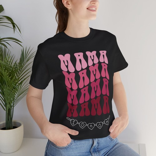 MAMA T Shirt Groovy Moms T-shirts for Mom gifts for Mothers Day gift ...