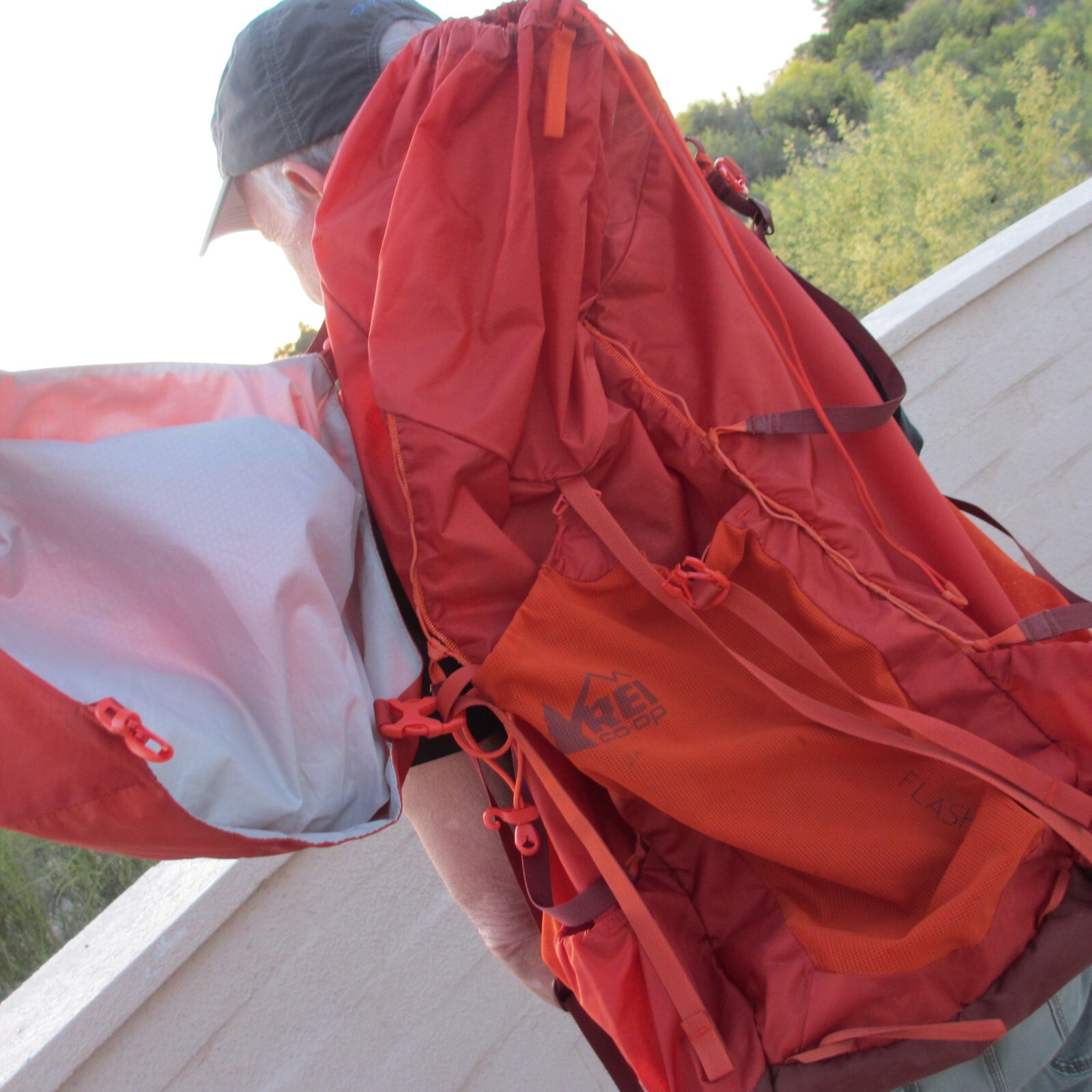 *Rave Reviews* 8 pocket lightweight camping gear REI orange FLASH 45 | eBay