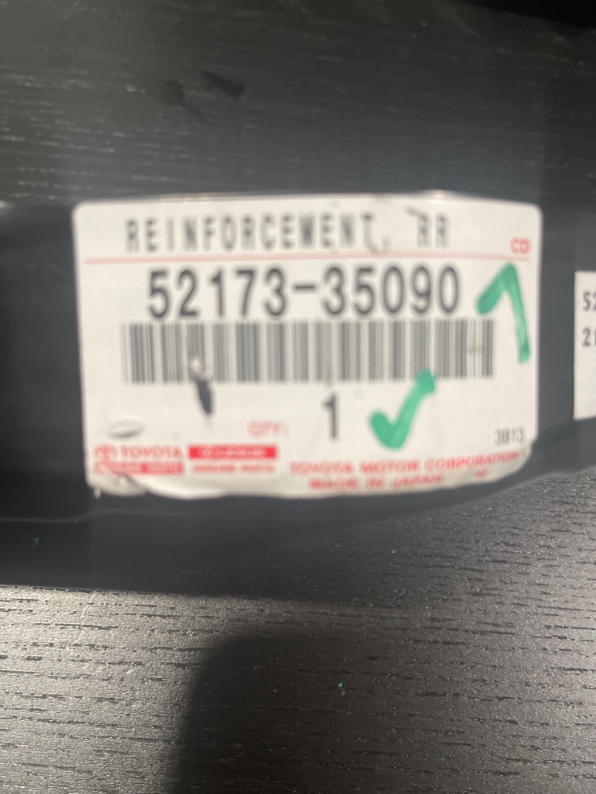 Toyota OEM 10-16 4runner Trailer Hitch-reinforcement Plate Right ...