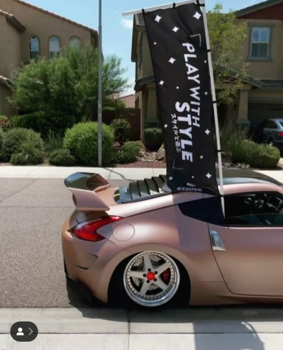 Custom Nobori Flag Banner 60x180cm 60x240cm Double Sided Printing | eBay