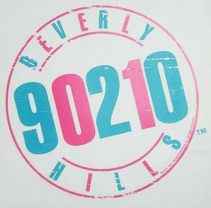 Beverly Hills 90210 Logo Beverly Hills 90210 Logo Houtskool Shirts