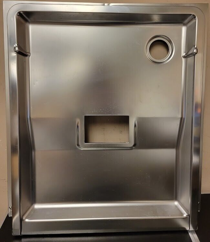 OEM GE Dishwasher Door Panel WD31X29644 for GDP665SYN3FS USED Stainless ...