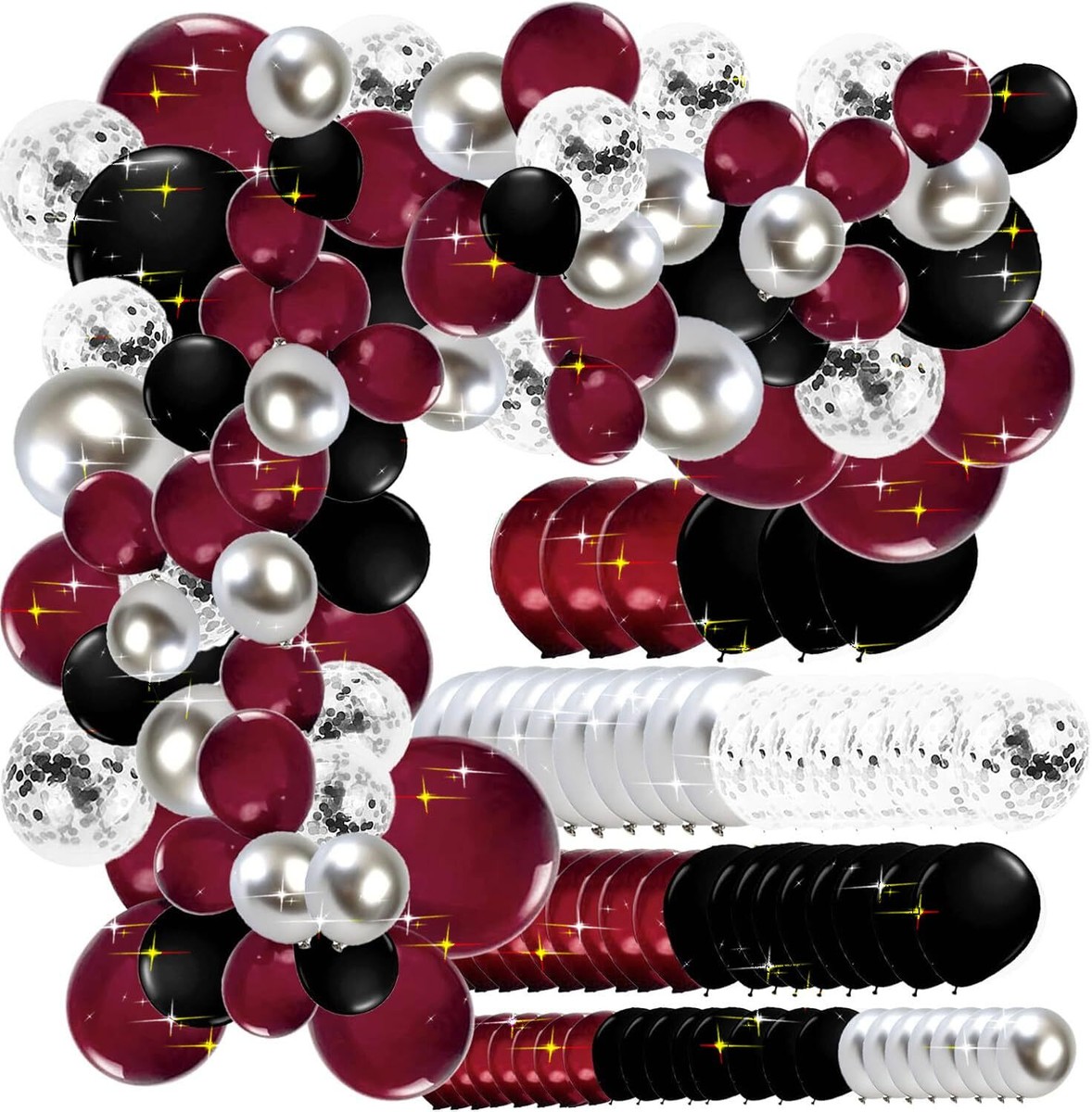 Graduation Maroon And White Graduation Party Supplies: Shop