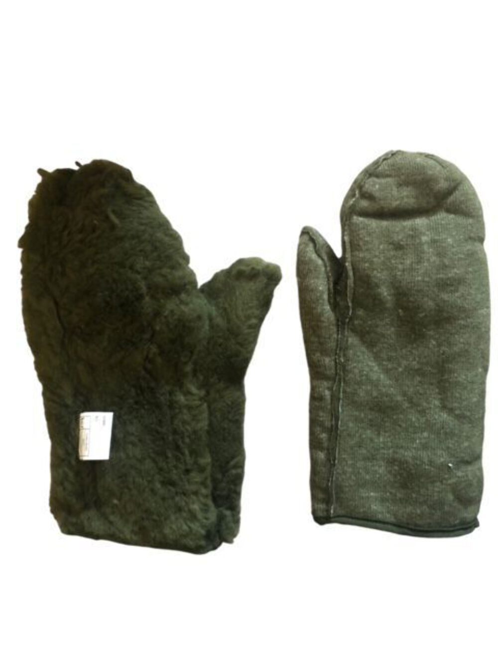 Genuine British Army extreme cold weather inner mittens liner large ...