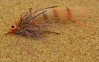 3 Flies - Redfish Crack Orange & Tan shrimp pattern Fly - Mustad Hook ...